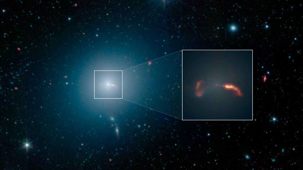 The Giant Galaxy Around the Giant Black Hole - NASA Science