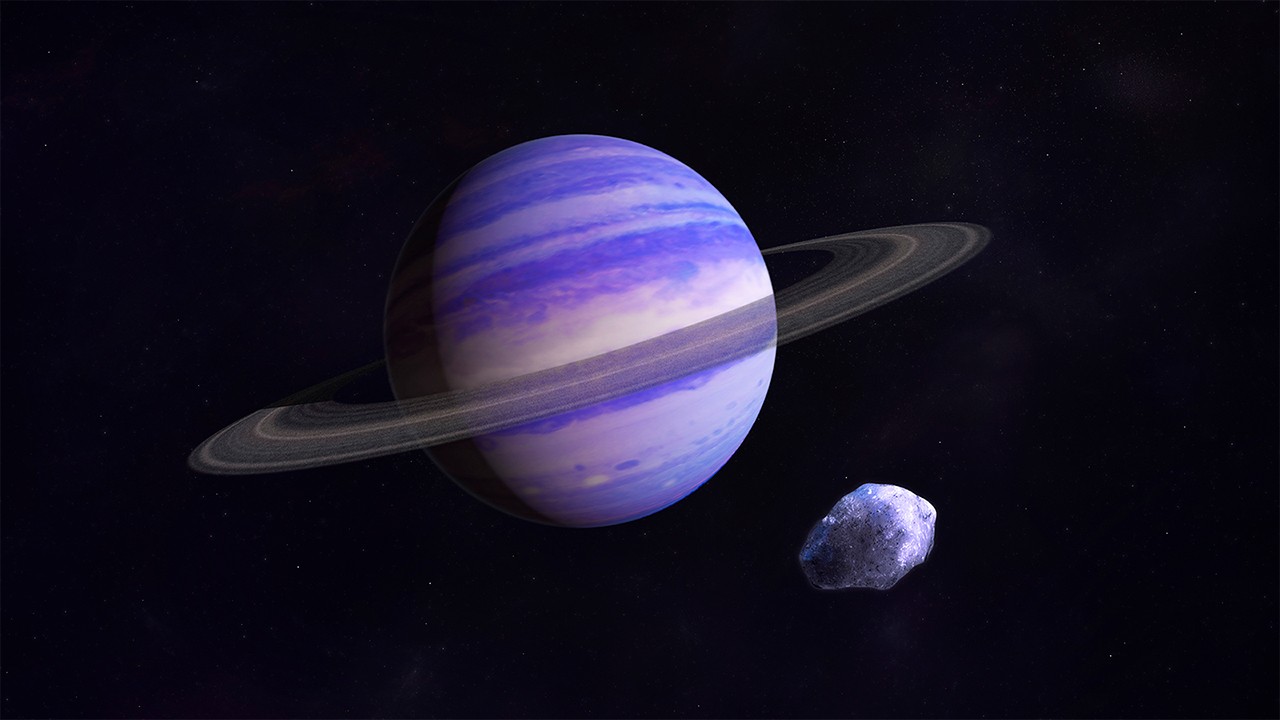 Neptune Notable Surface Features