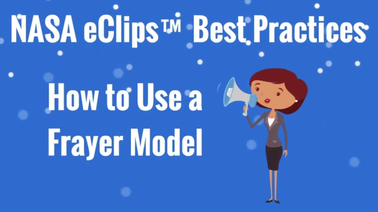 Best Practices: How to Use a Frayer Model - NASA Science