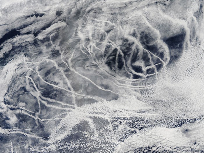 Ship tracks - NASA Science