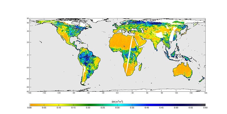 Soil Moisture Mission Begins Science Operations - NASA Science
