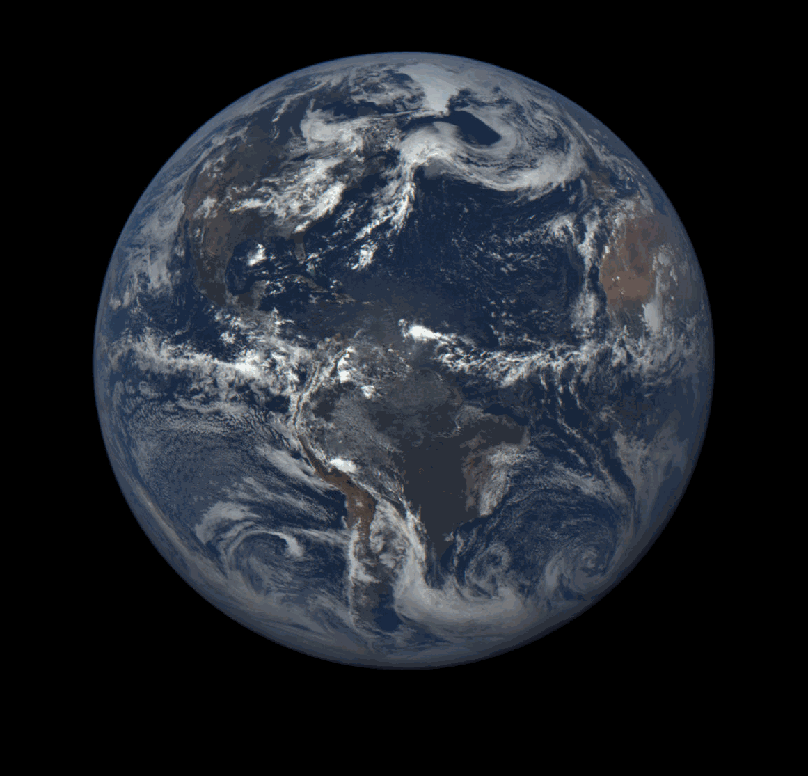 The EPIC view of high clouds, Saharan dust - NASA Science