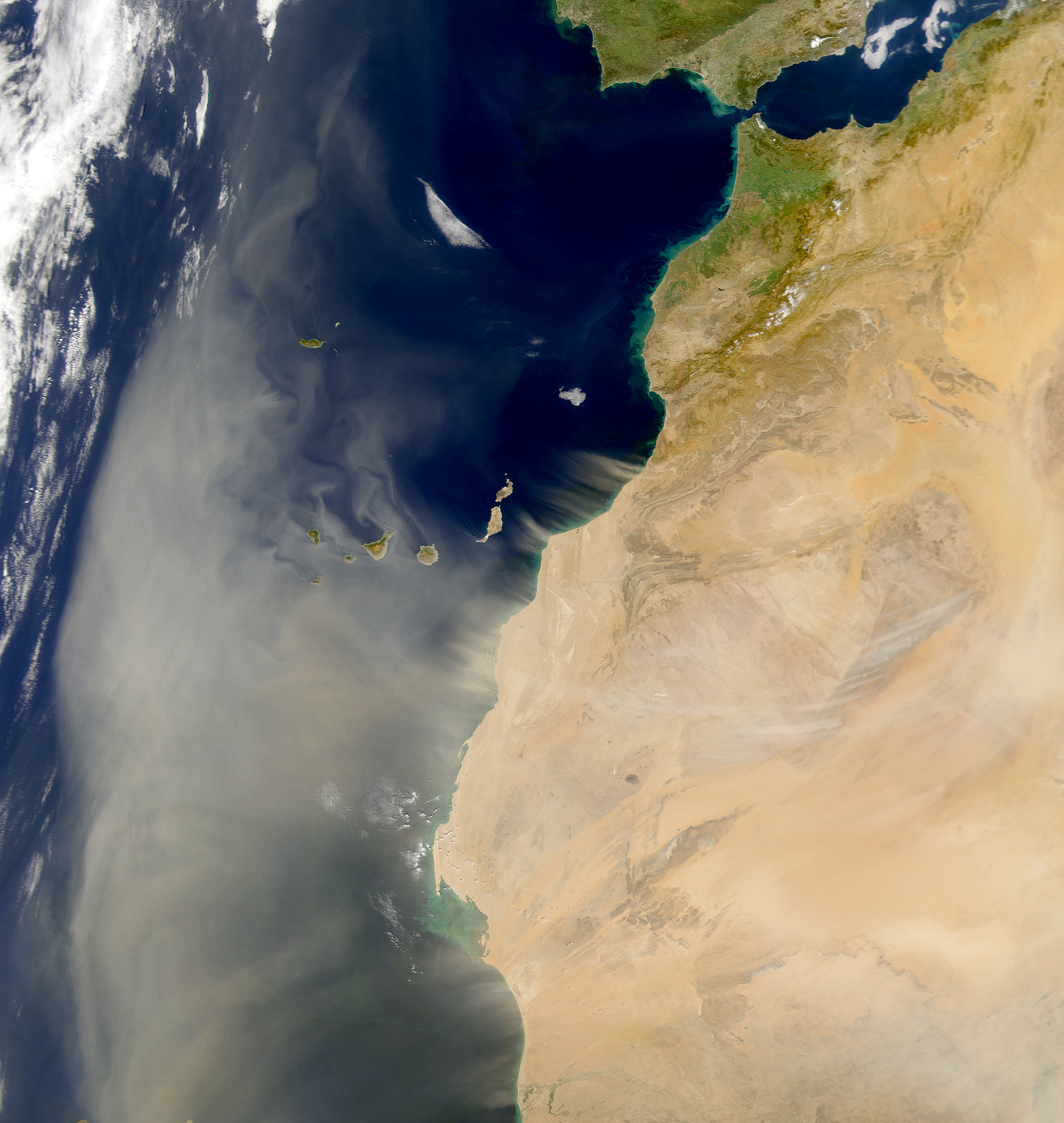 Dust and the Canary Islands - NASA Science