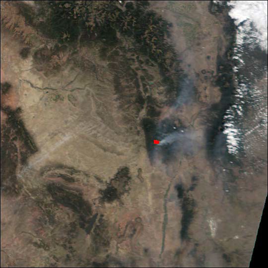 Mt.Zirkel Complex fire in Colorado - NASA Science