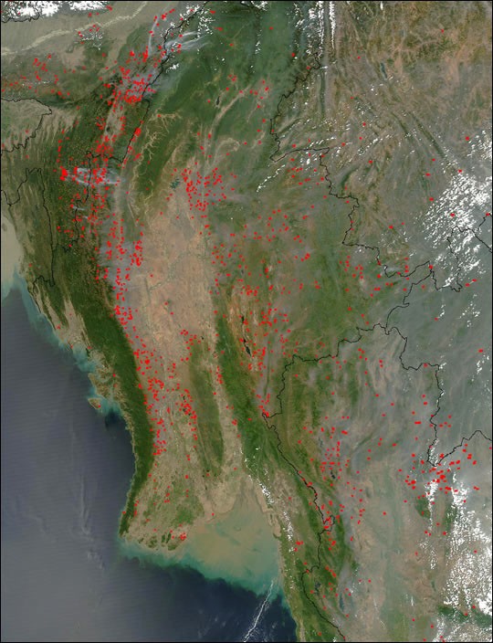 Fires in Southeast Asia - NASA Science