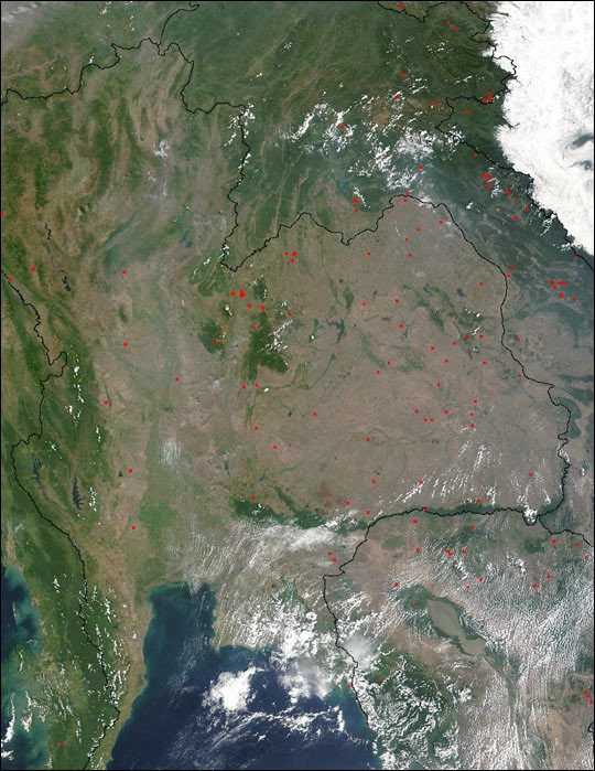 Fires in Southeast Asia - NASA Science