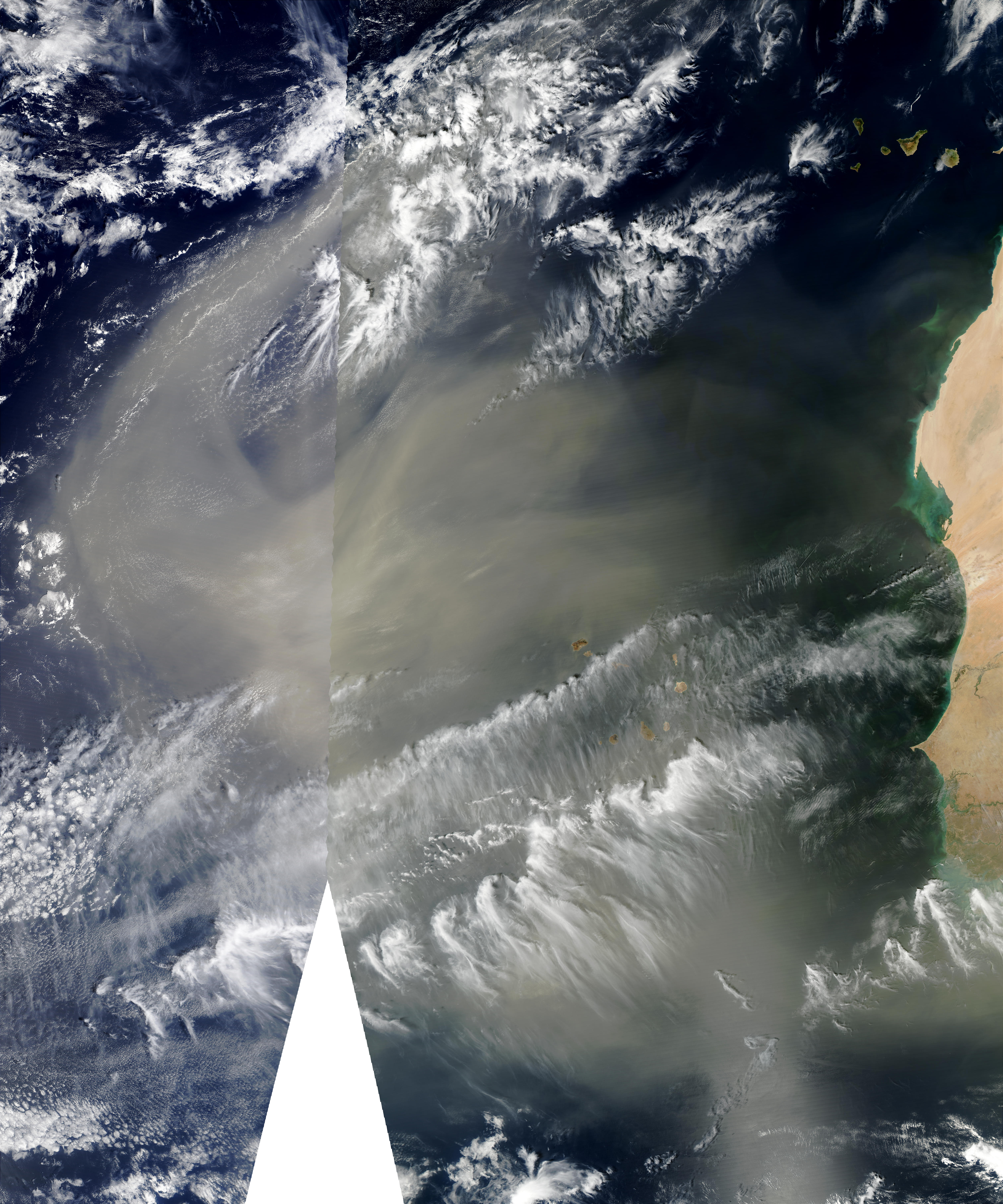Saharan Dust off West Africa - NASA Science