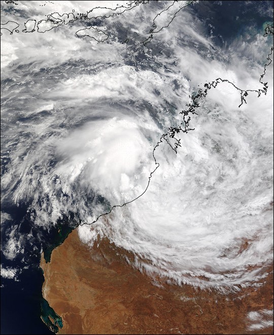 Tropical Cyclone Graham (20S) - NASA Science