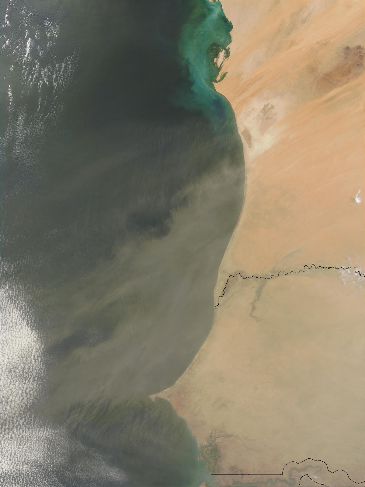 Saharan Dust off West Africa - NASA Science