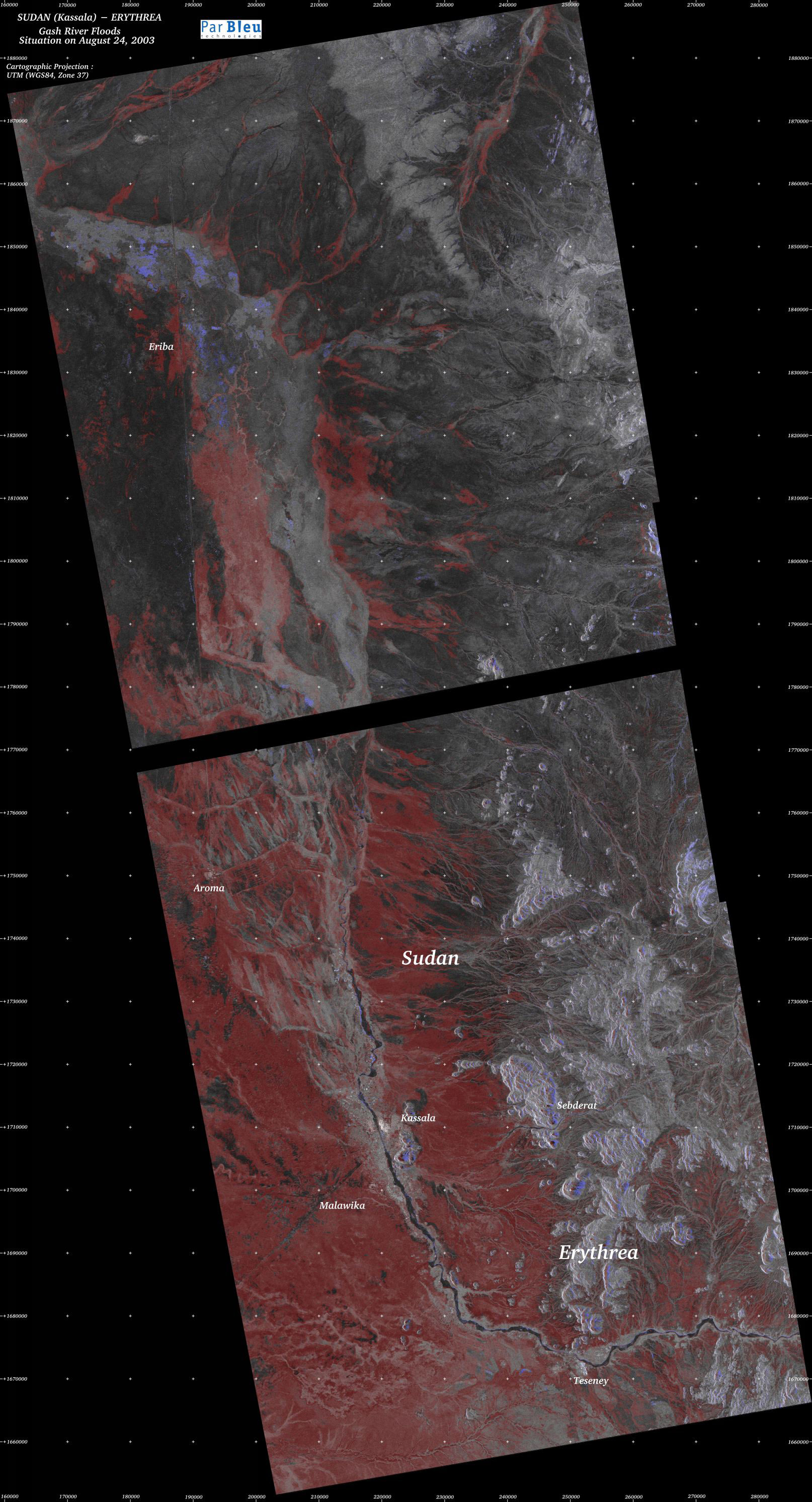 Flooding along the River Gash in Sudan - NASA Science