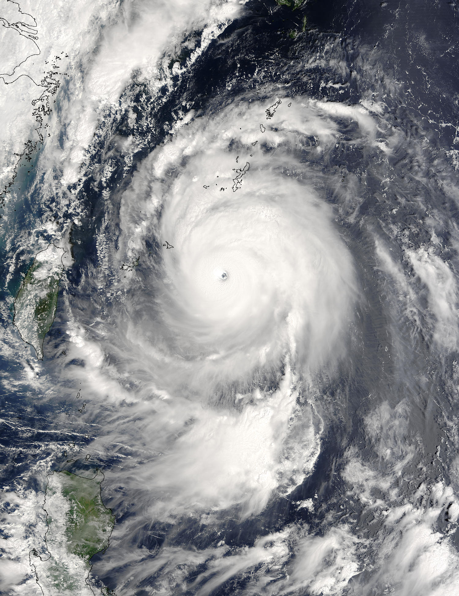 Super Typhoon Maemi - NASA Science