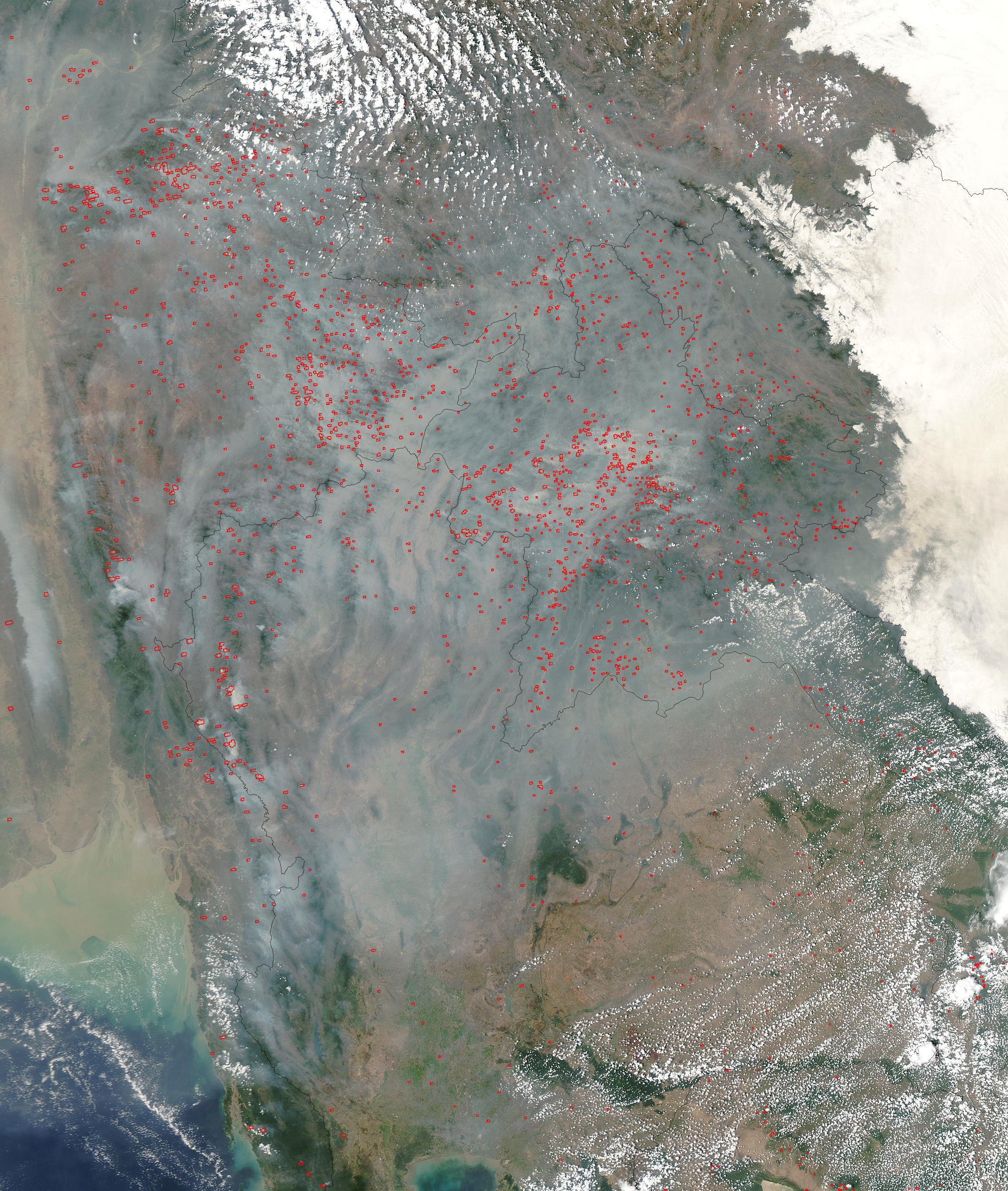 Fires in Southeast Asia - NASA Science