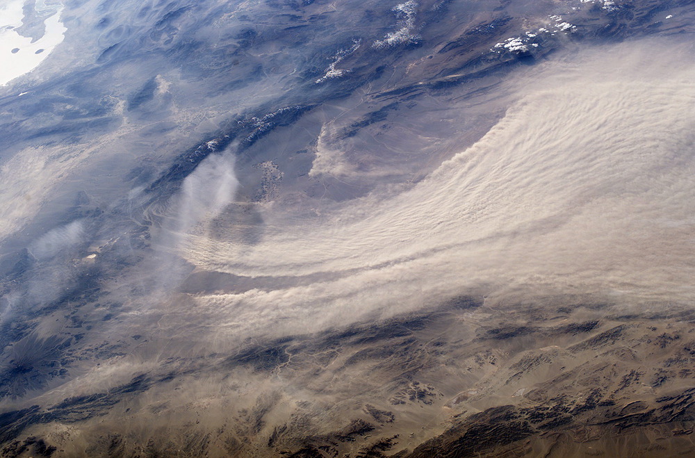 Major Dust Storm East of Bam, Iran - NASA Science