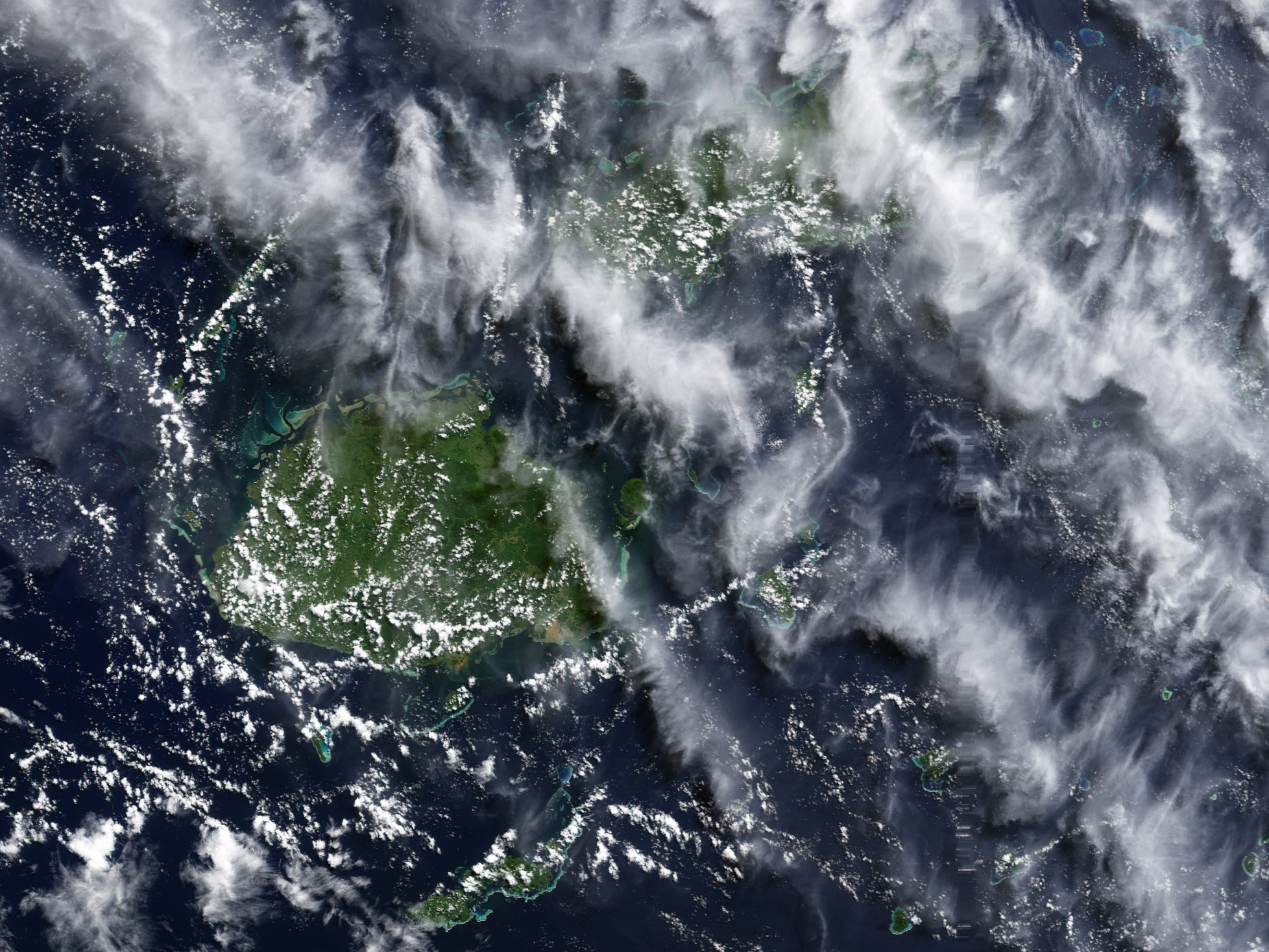 Floods in Fiji - NASA Science
