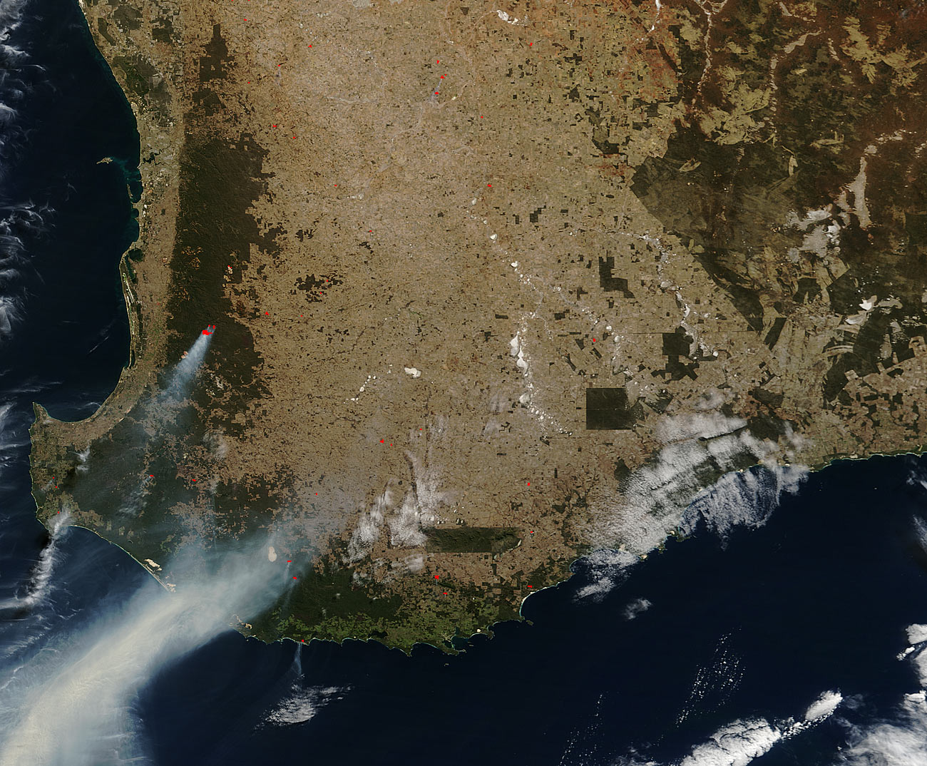 Fires in Western Australia - NASA Science