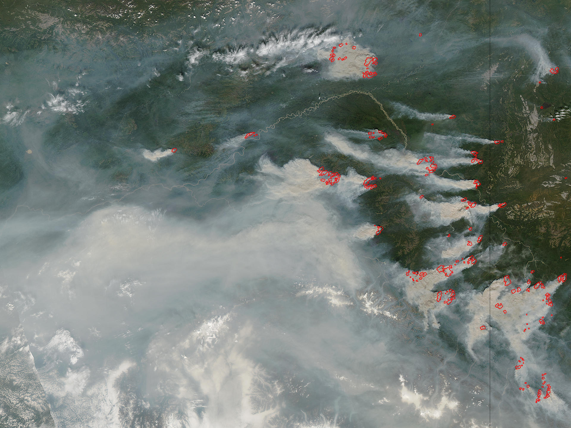 Fires In Alaska and Northern Canada - NASA Science