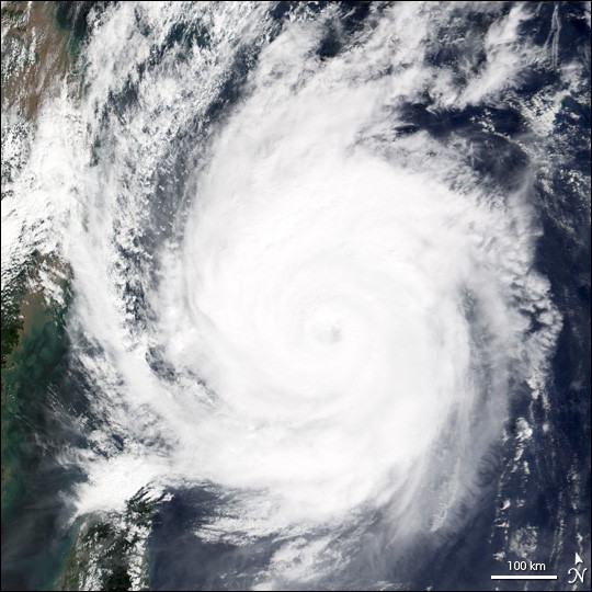 Typhoon Meari - NASA Science
