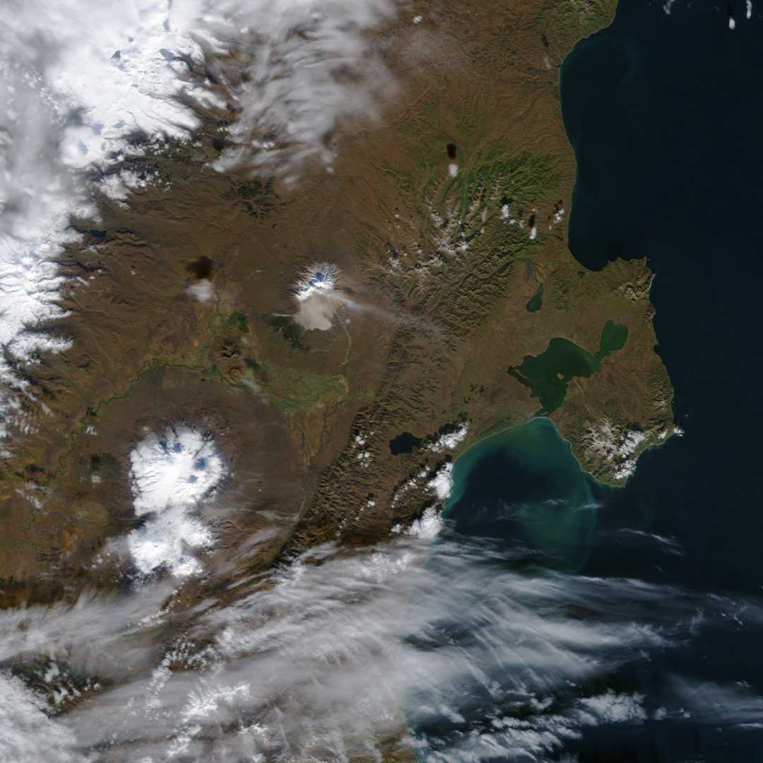 Sheveluch Volcano Erupts - NASA Science