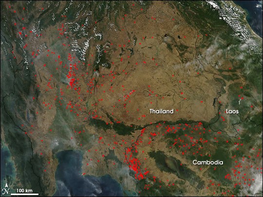 Fires in Southeast Asia - NASA Science
