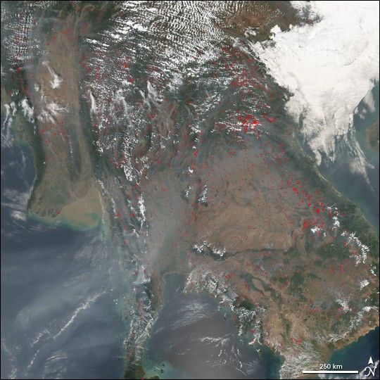 Fires in Southeast Asia - NASA Science