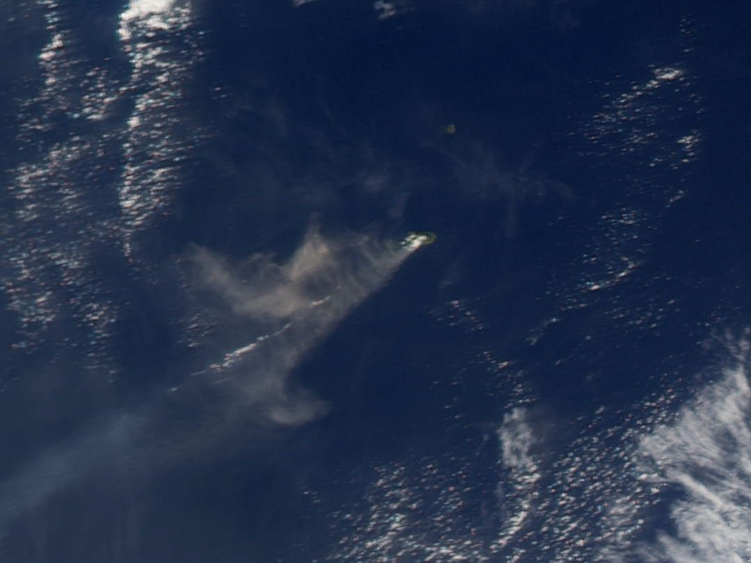 Eruption of Anatahan - NASA Science