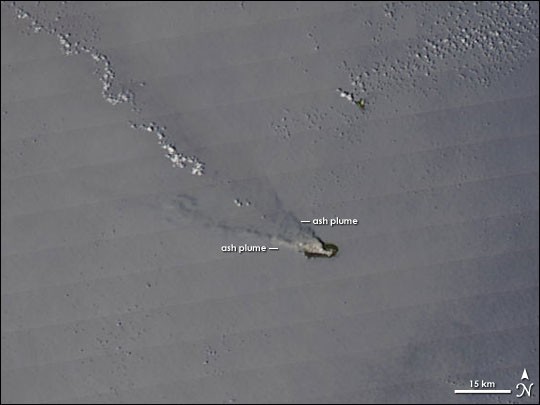 Eruption of Anatahan - NASA Science