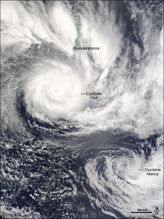 Cyclones in the Pacific - NASA Science