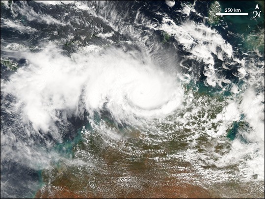 Cyclone Ingrid - NASA Science