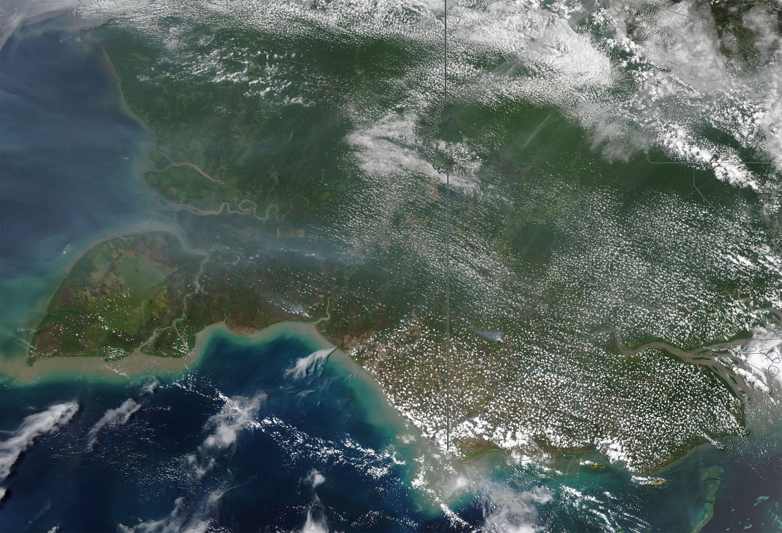Increased Fire Activity in New Guinea - NASA Science