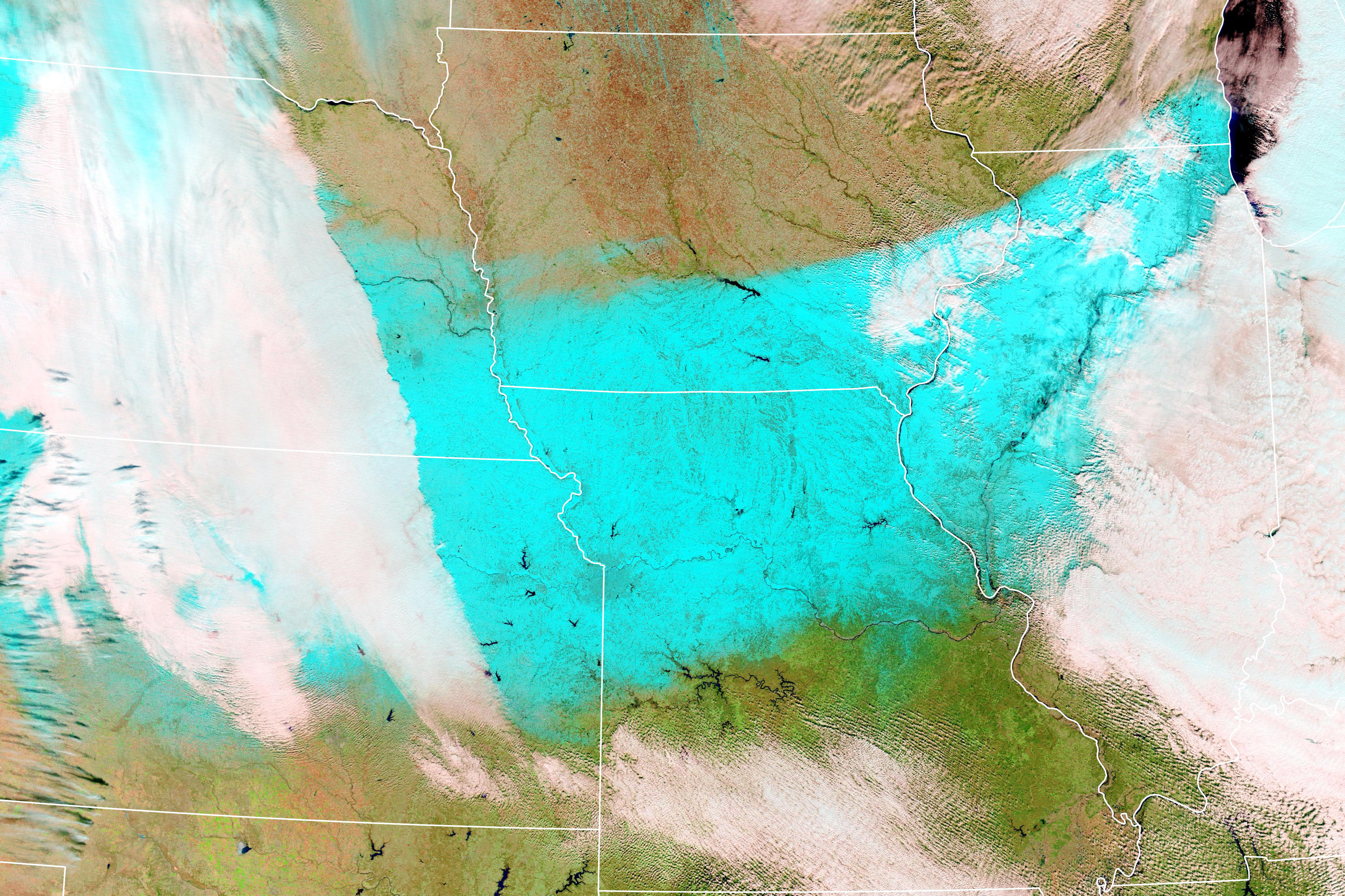 Snow Across the Midwest - NASA Science