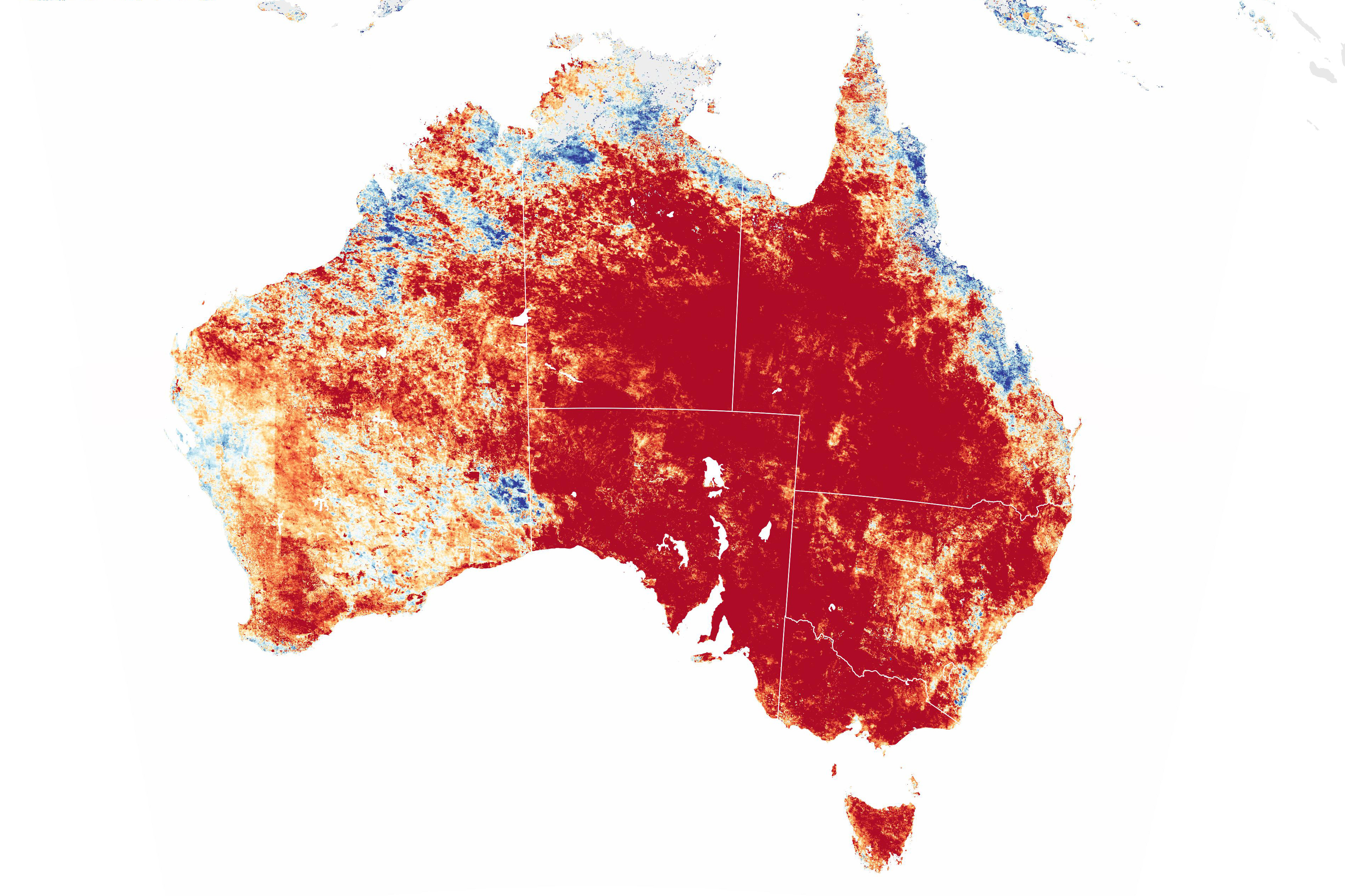 australia heatwave temperature