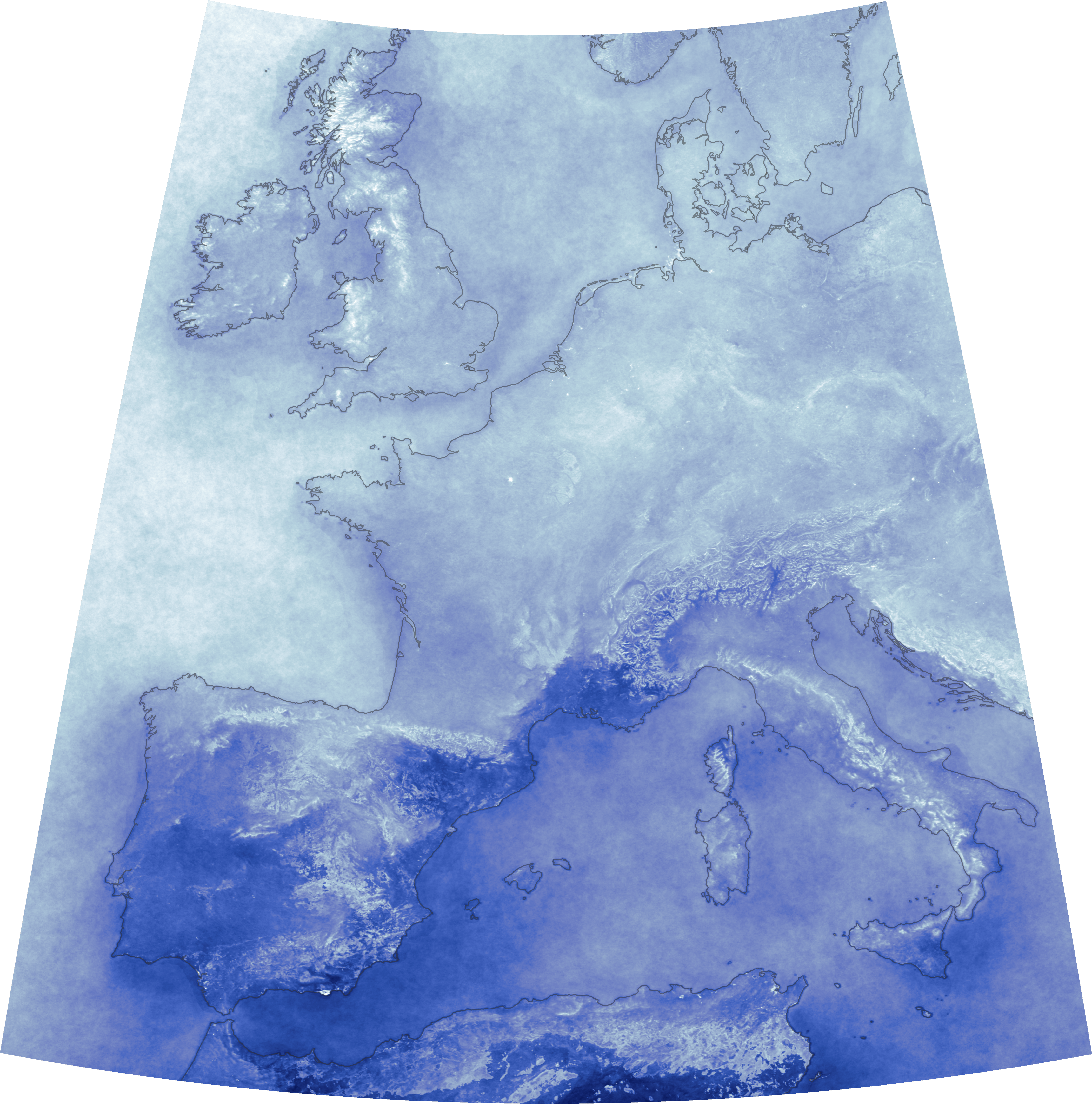 A Break in the Clouds for Europe - NASA Science