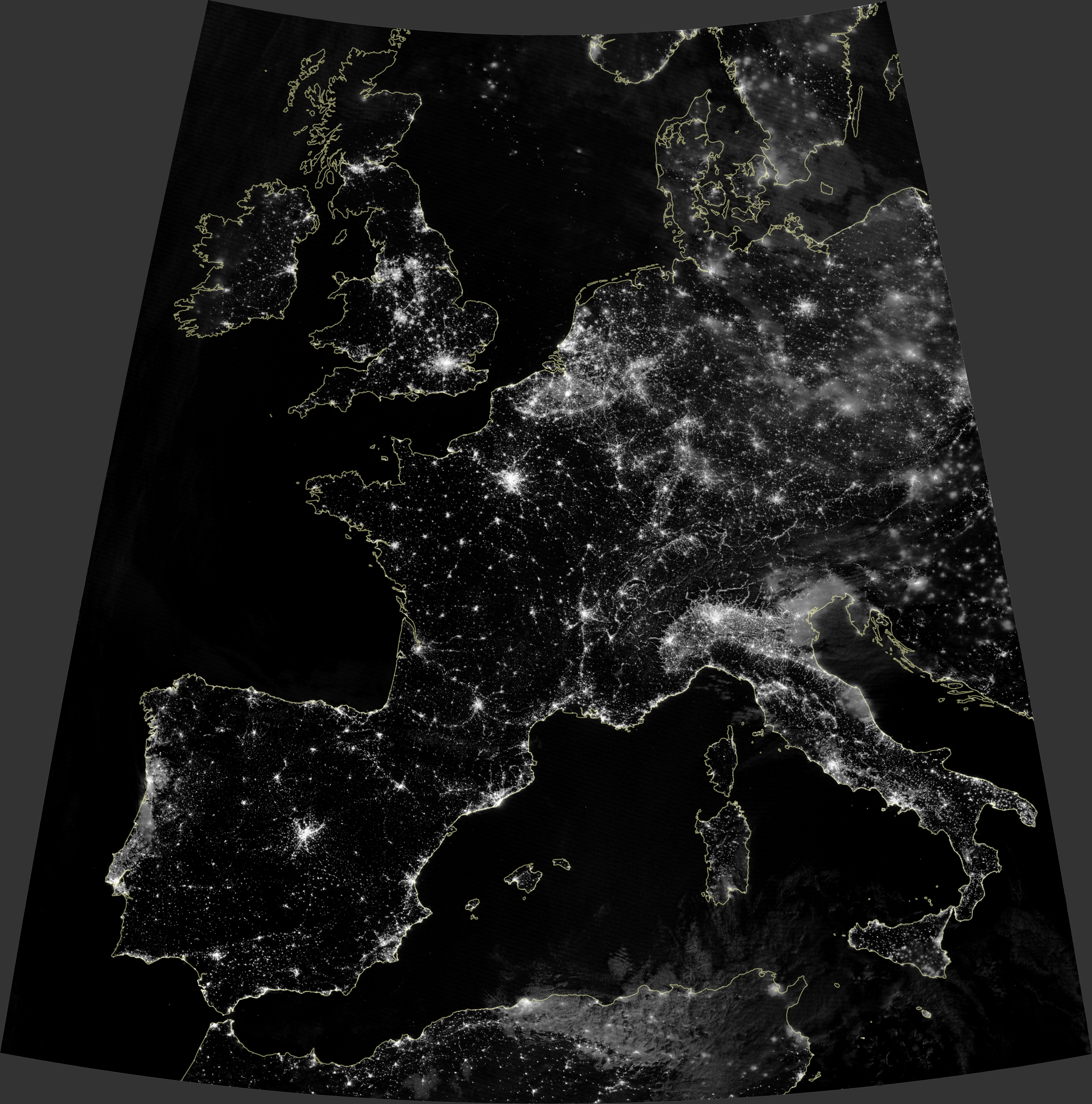 A Break in the Clouds for Europe - NASA Science