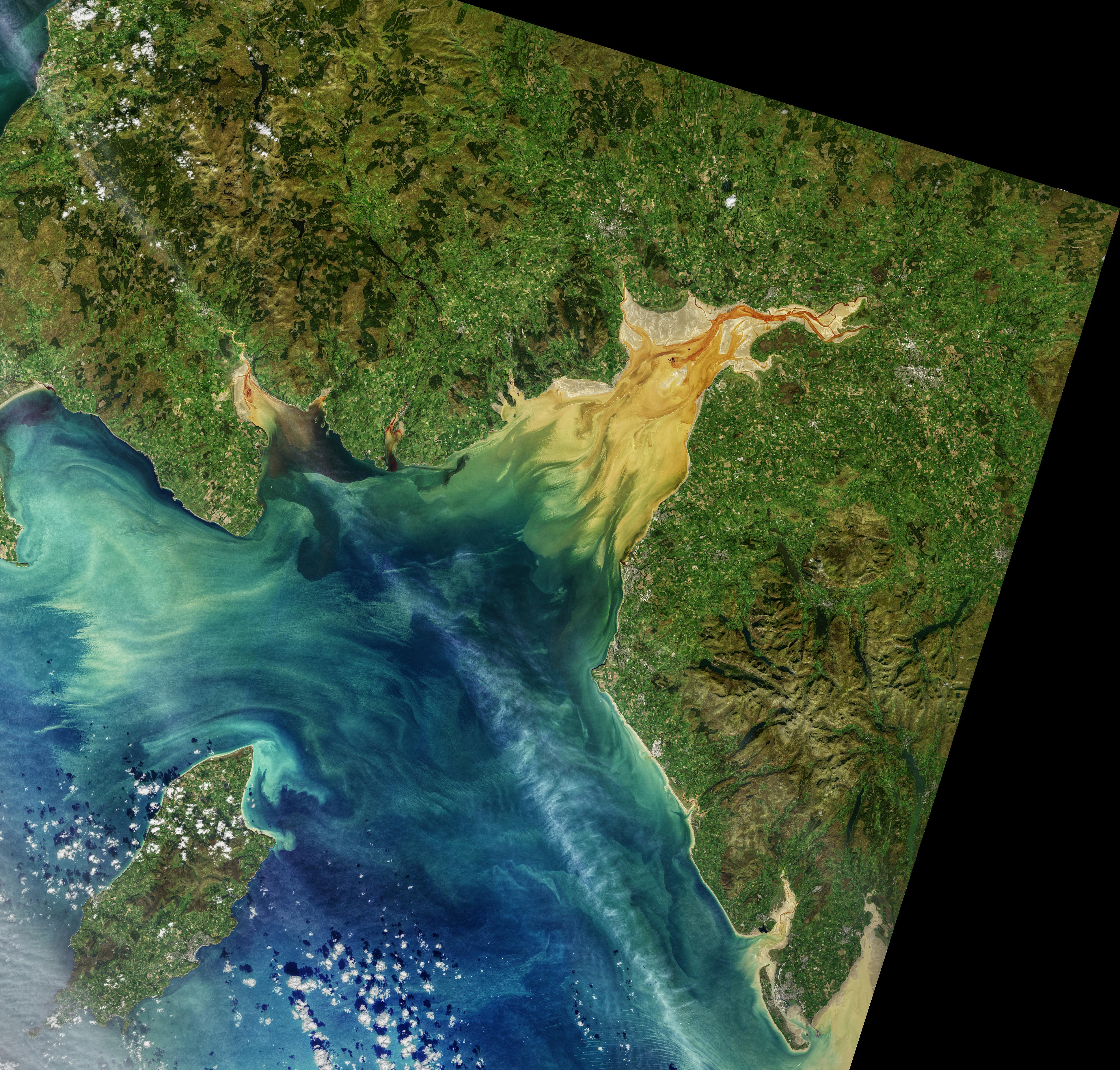 Sediment Sloshes in Solway Firth - NASA Science