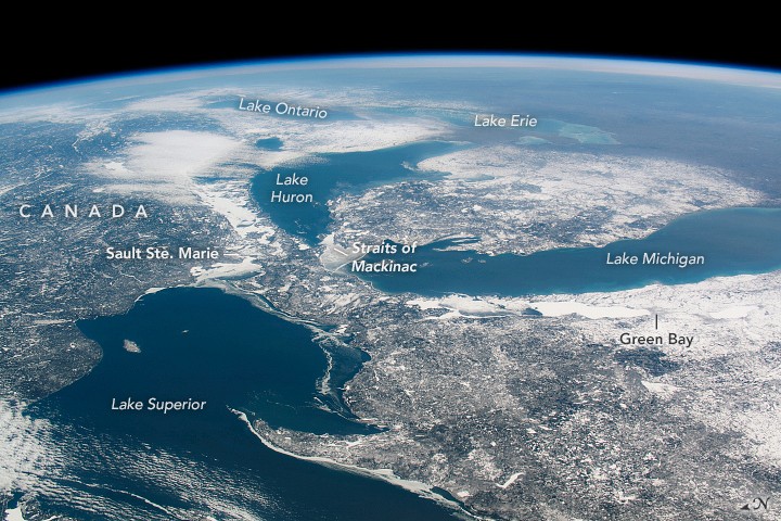Great Lakes Without Winter Ice - NASA Science