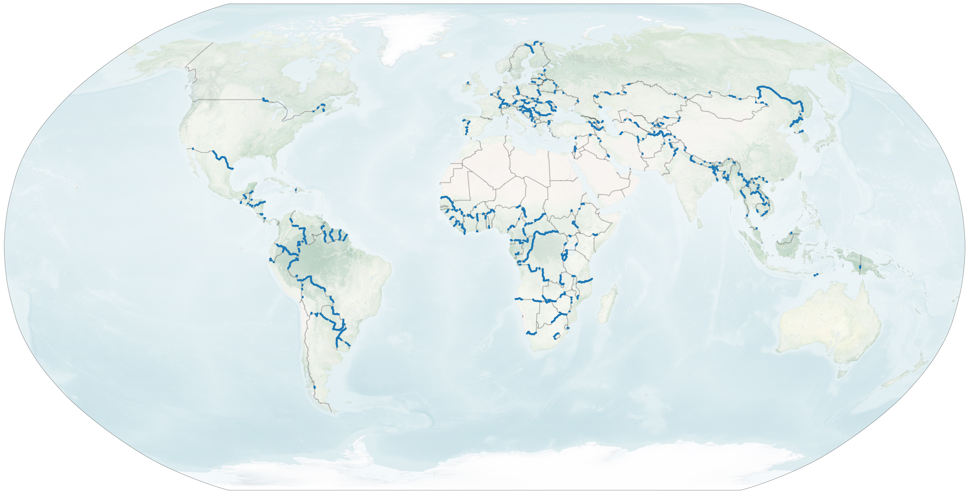natural borders between countries