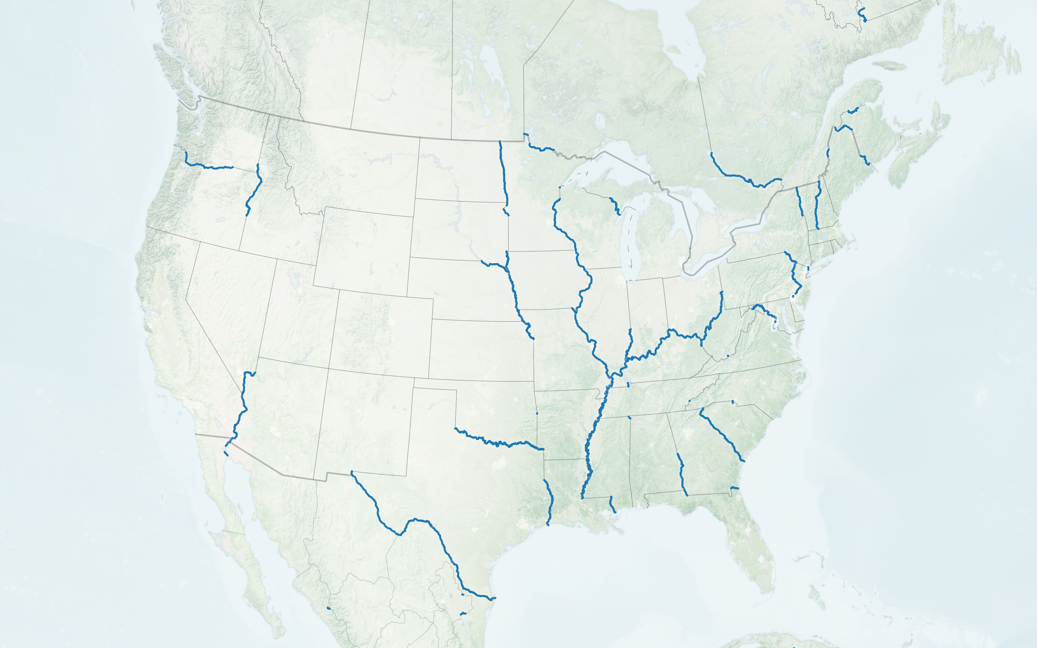 How Rivers Shape States - NASA Science