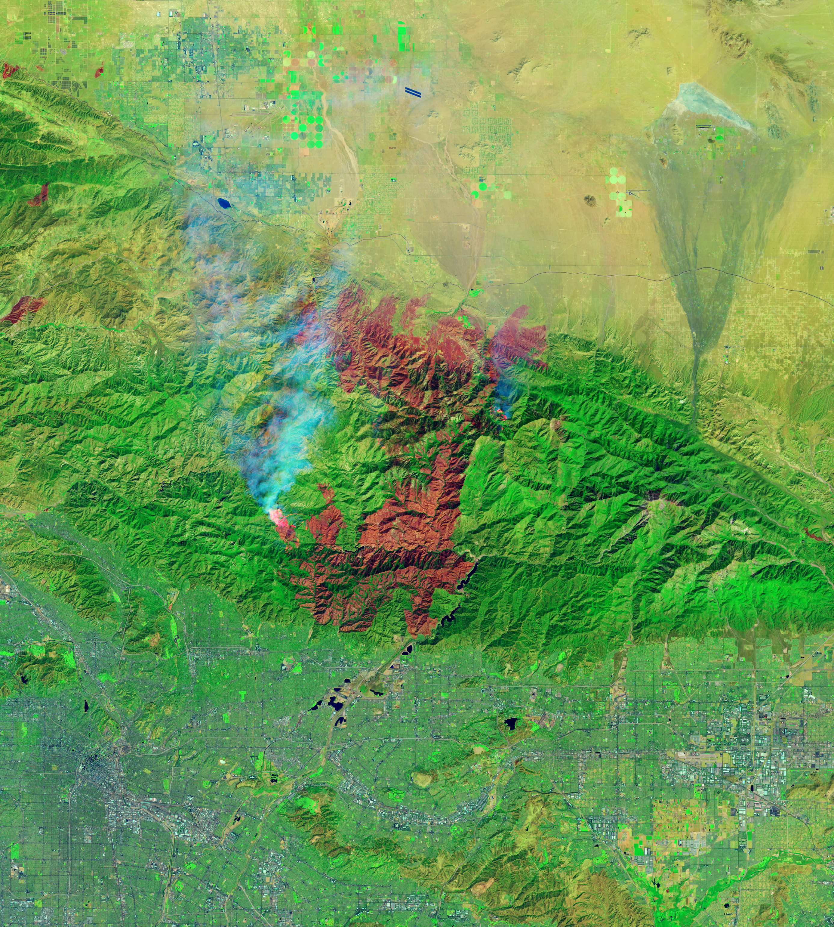 Bobcat Fire Scorches Southern California - NASA Science