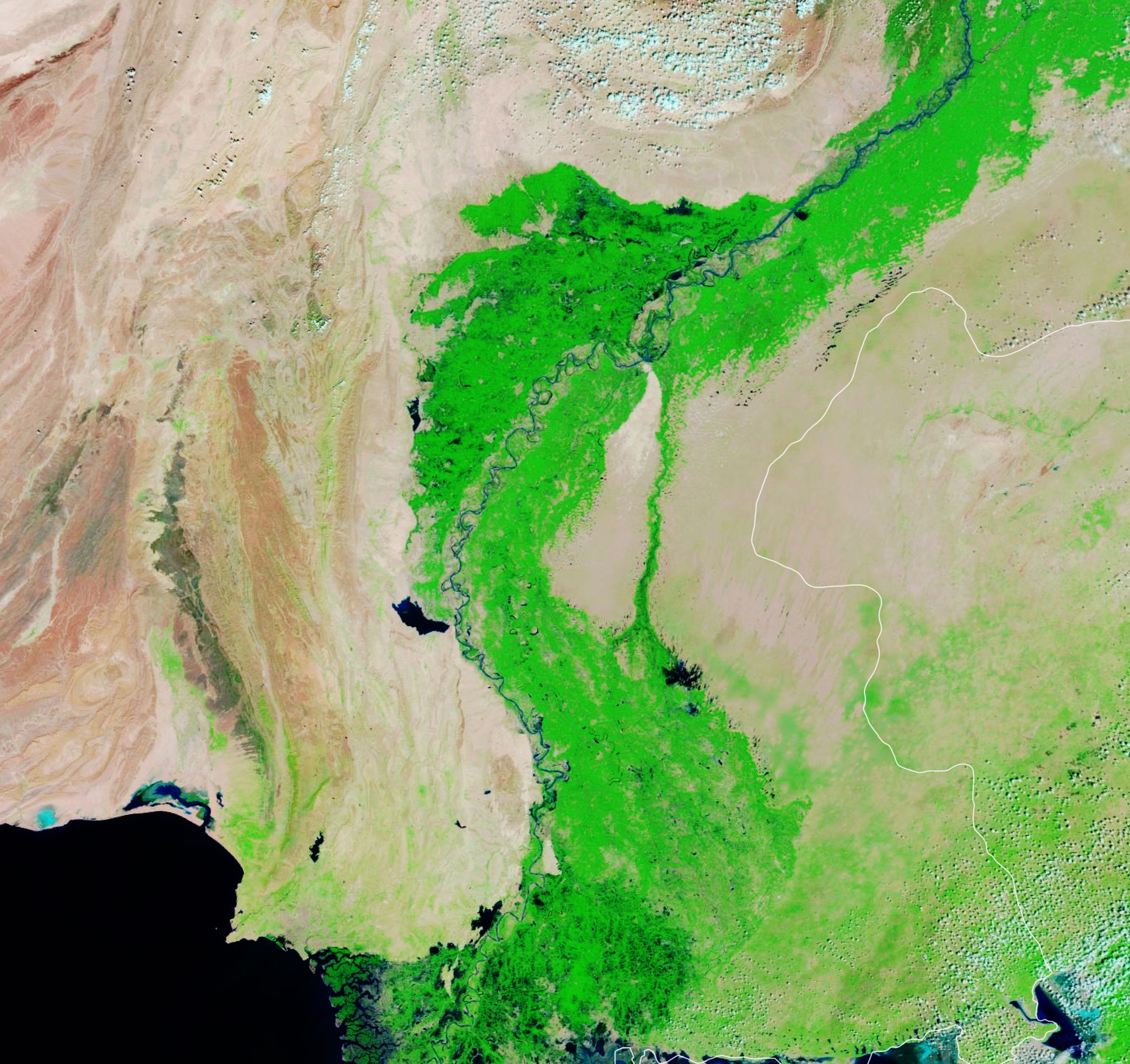 Extreme Monsoon Rains in Pakistan - NASA Science