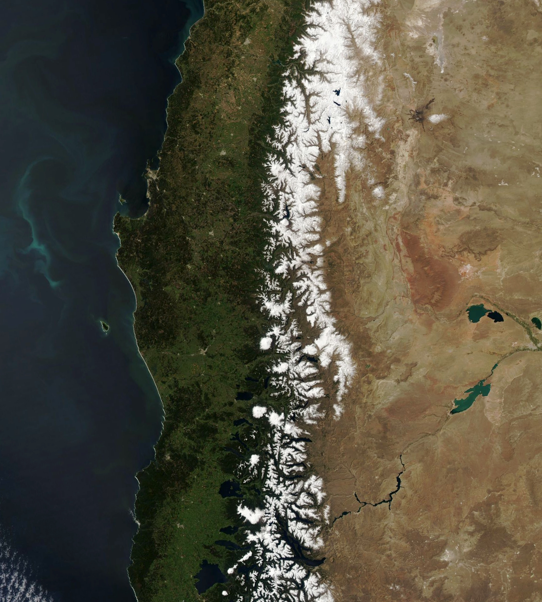 Snow Melts in the Andes - NASA Science