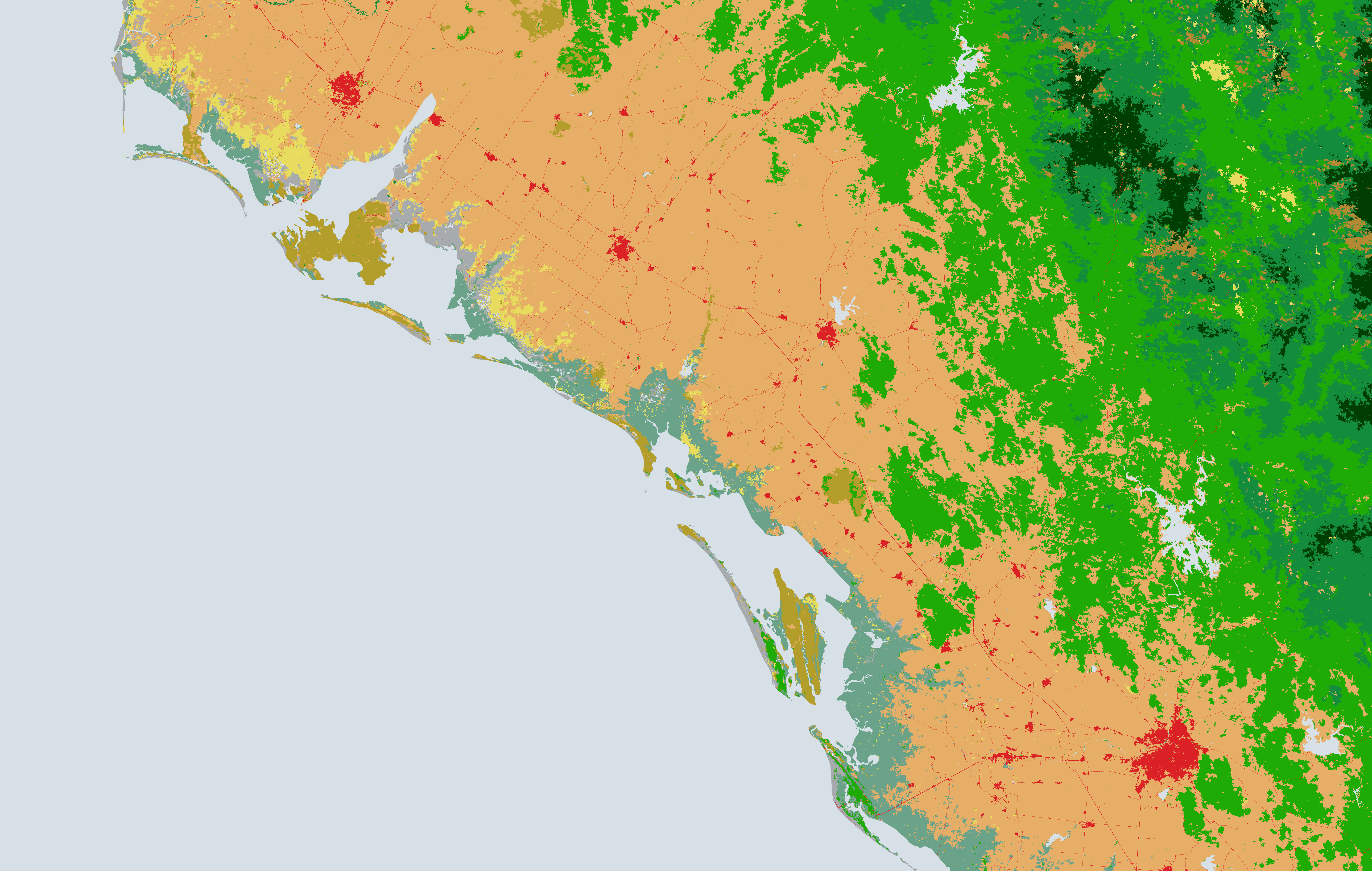 Shrimp Farms Spread in Sinaloa - NASA Science