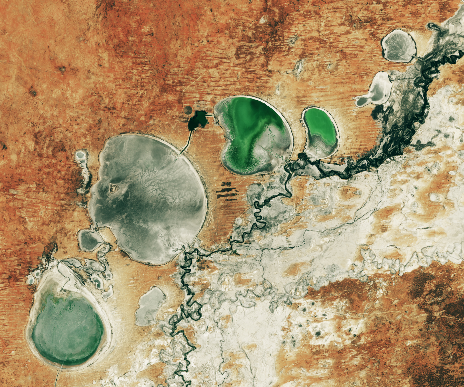 Menindee Lakes Finally Refilling - NASA Science