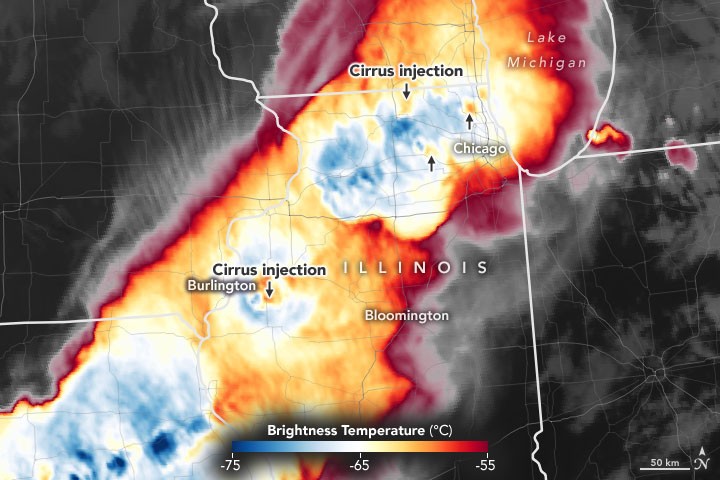 A Cirrus Sign of Tornadoes - NASA Science