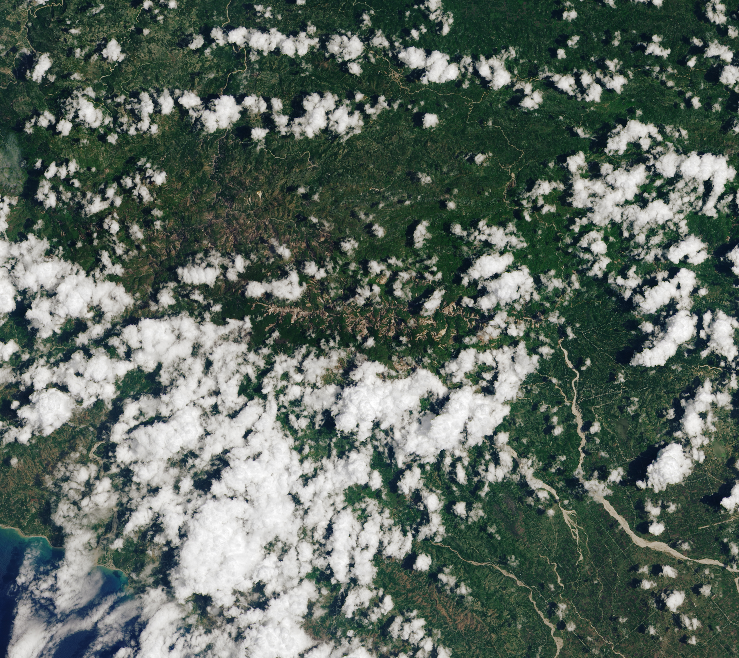 Earthquake in Haiti Triggers Landslides - NASA Science