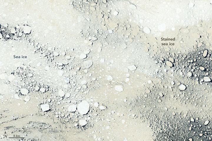 A Different Shade of Ice - NASA Science