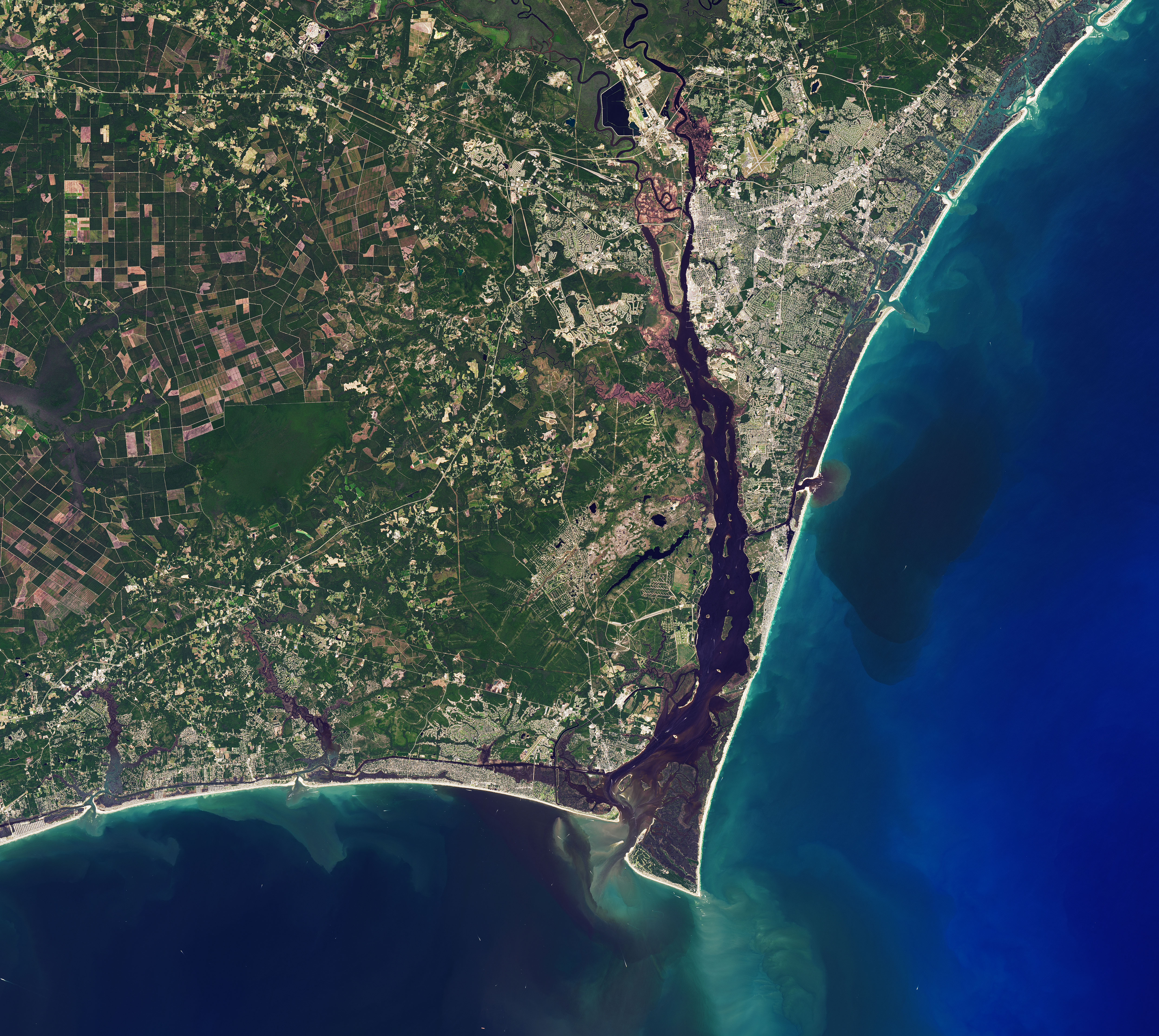 Spotting the Rise of Swine Lagoons - NASA Science