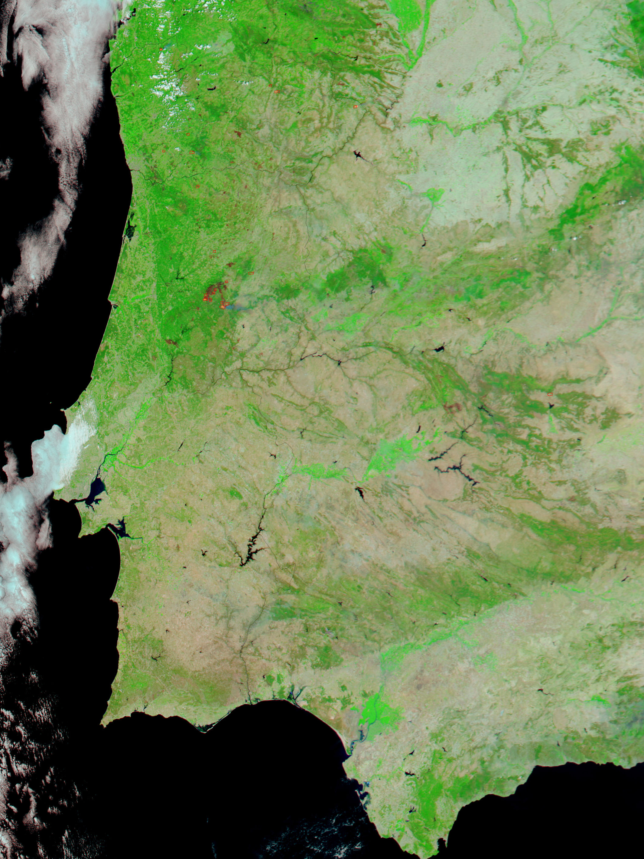 Fires in Portugal - NASA Science
