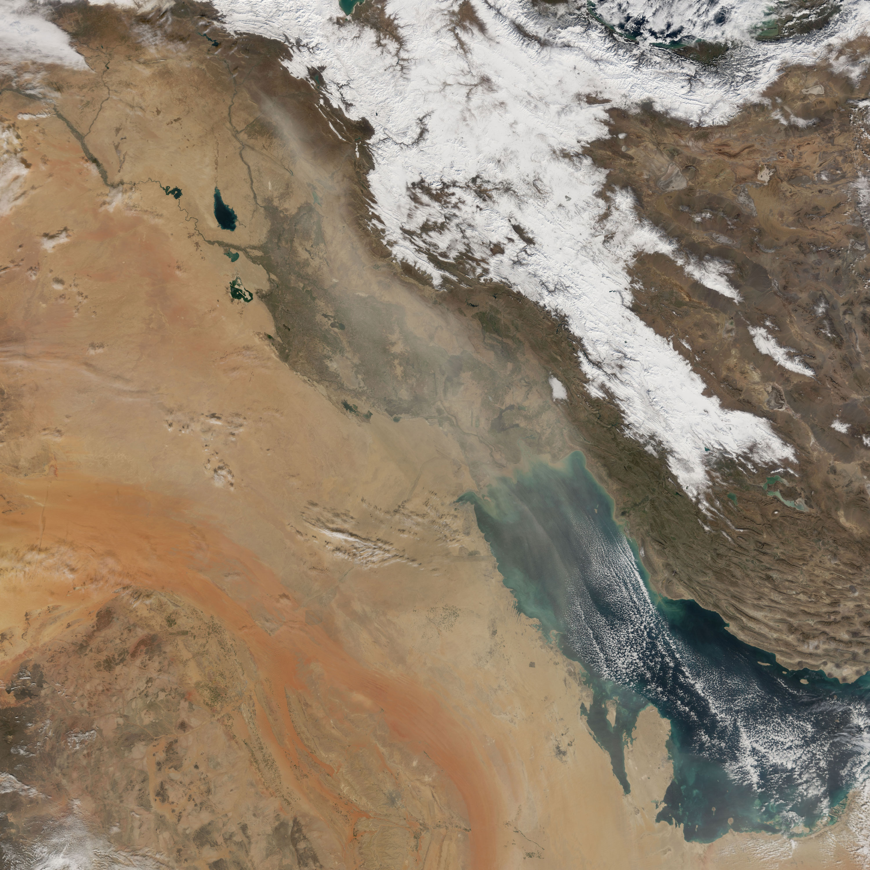 Dust Storm over Iraq - NASA Science