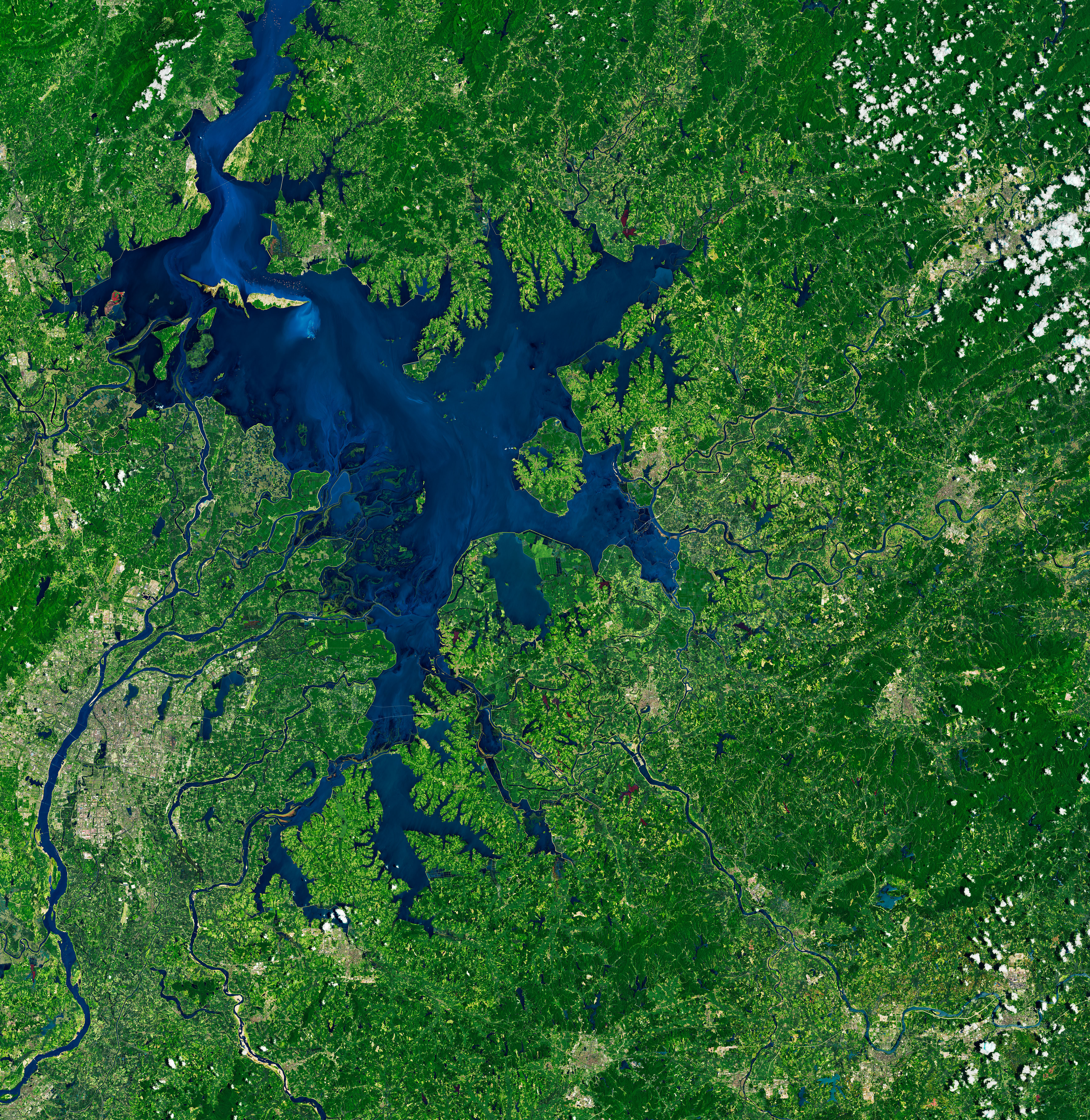 Parched Poyang Lake - NASA Science