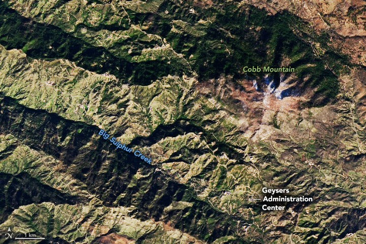 The Geysers of California - NASA Science